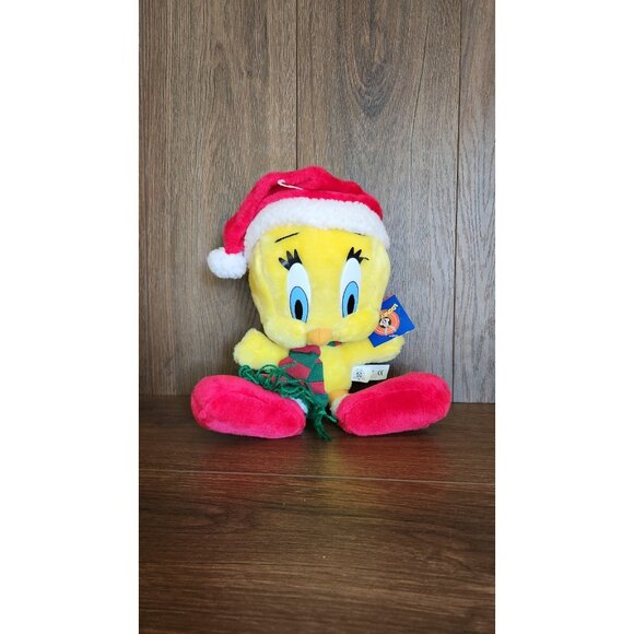 Warner Bros. | Toys | Vintage 998 Looney Tunes Santa Clause Tweety Bird ...